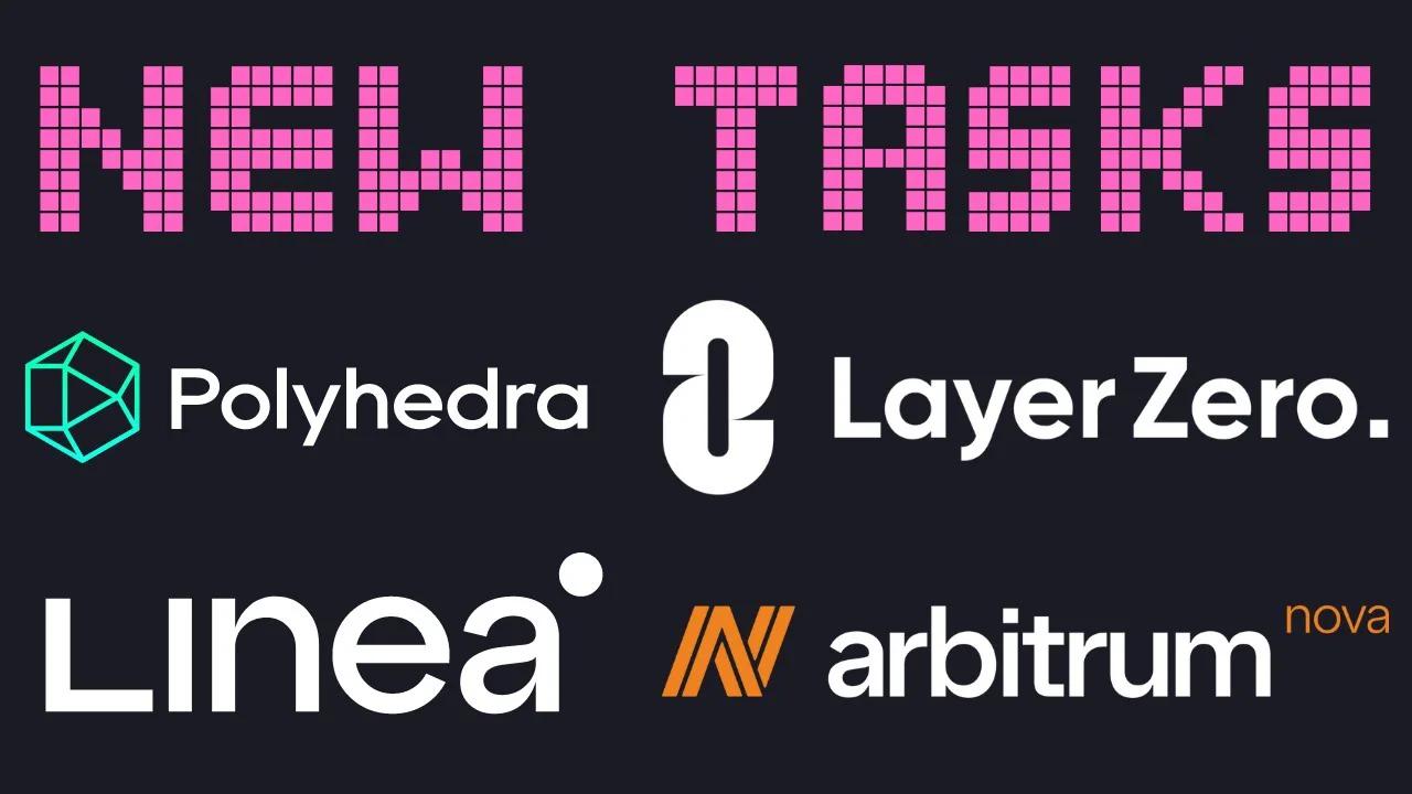 LayerZero MIM Bridge | Polyhedra NFT | Linea Galxe Points | Arbitrum Nova | Gitcoin Passport