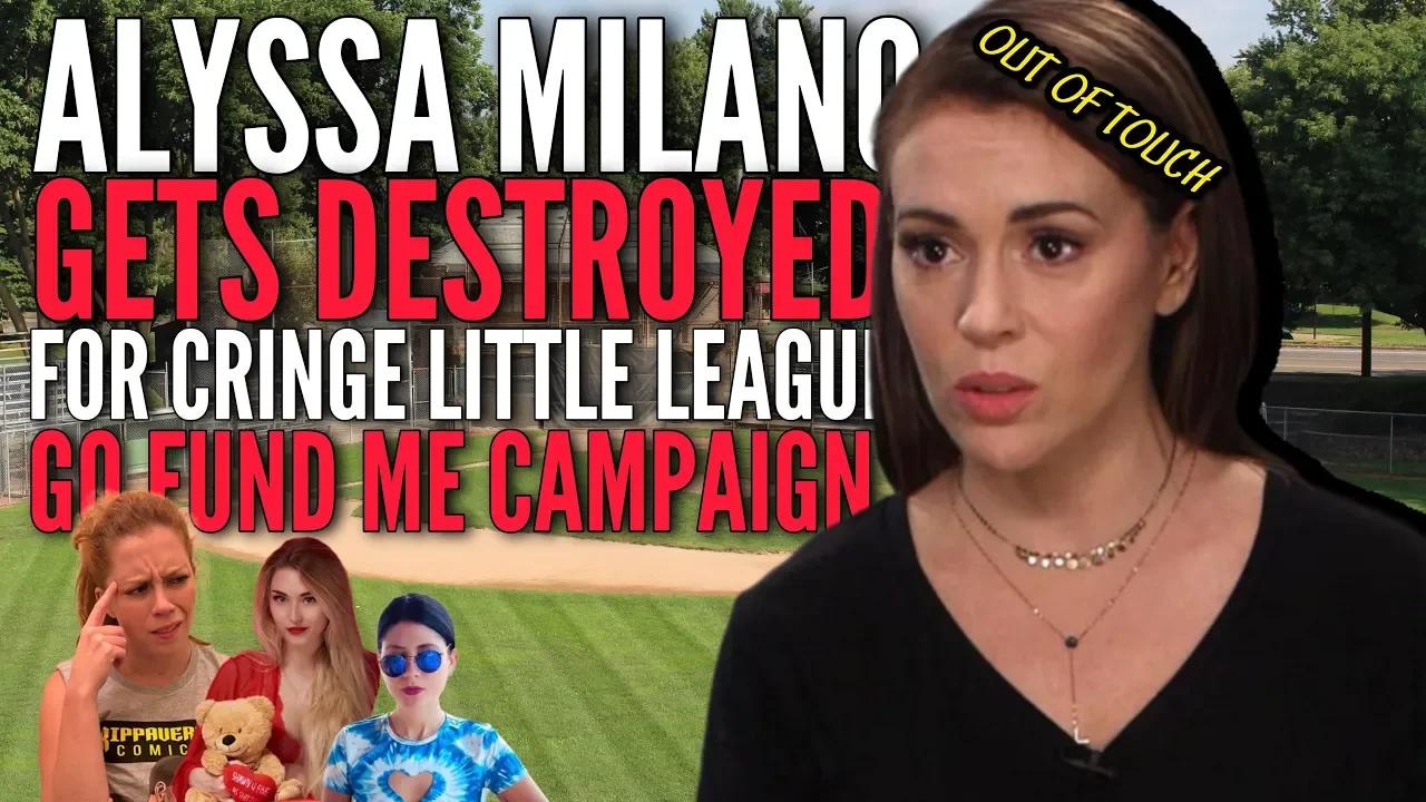 Alyssa Milano DESTROYED By The Internet! CRINGE GoFundMe! SimpCast with Chrissie Mayr, Ashton, Keanu