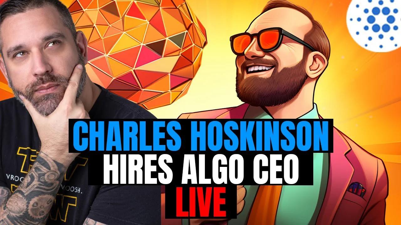 Cardano's Charles Hoskinson Hires Algorand CEO to IOG!!