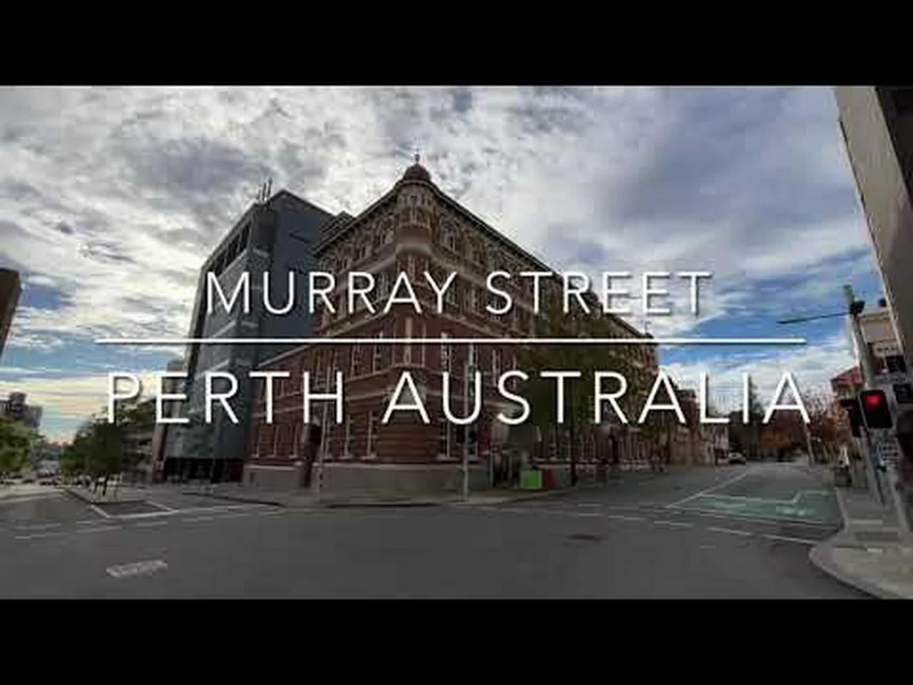 Walking Tour of Perth Australia: Murray Street - Pier to Barrack Street ...