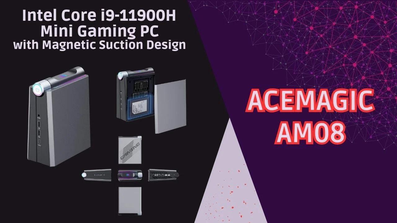 LIVE - ACEMAGIC AM08 Pro Mini PC with RGB - Intel Core i9-11900H, 16GB ...
