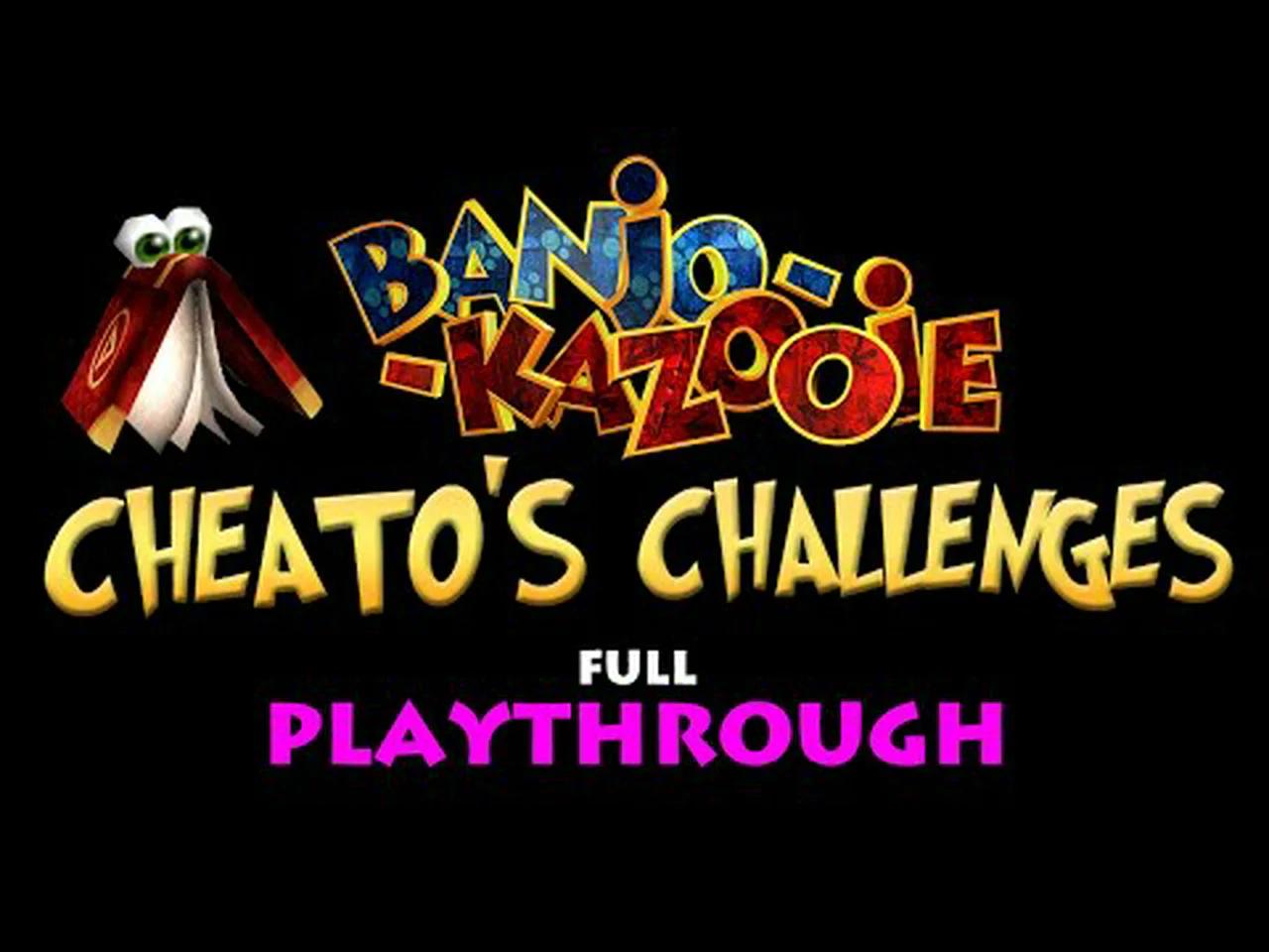 Banjo Kazooie Cheato's Challenges Walkthrough