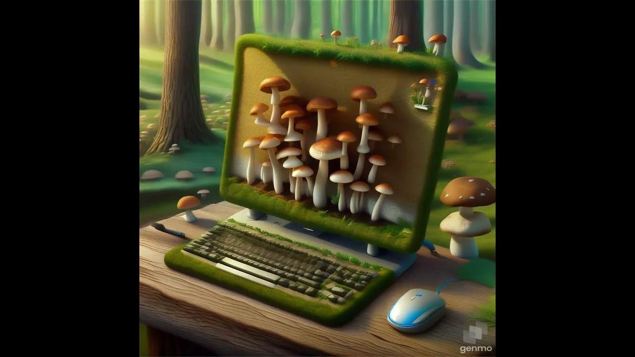Mycelial Computing: The Mushroom Computer Revolution 🍄💻🚀 #animation # ...