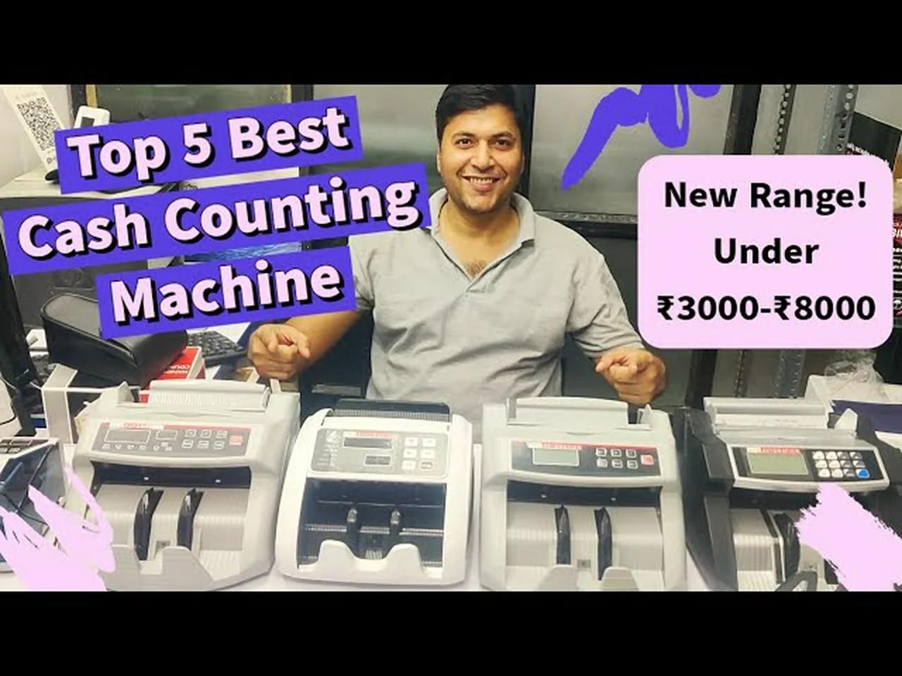 New Range! Top 5 Cash Counting Machines with Fake Detection (₹3,000 ...