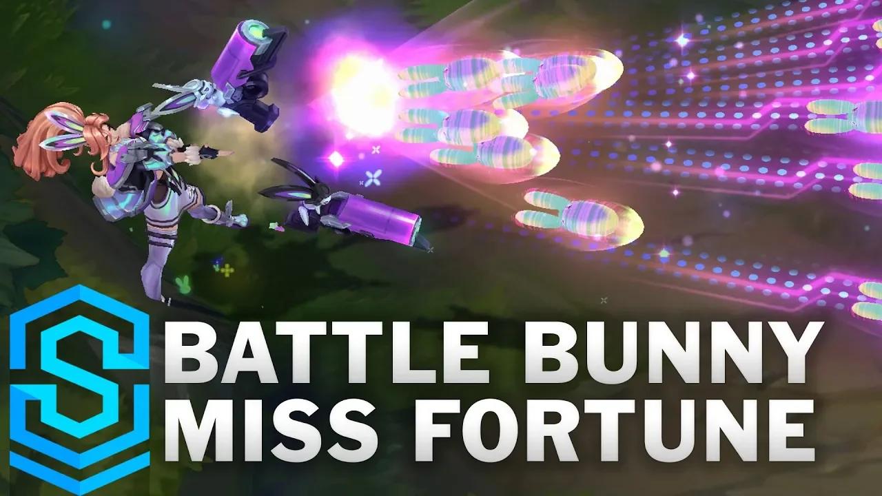 Battle Bunny Miss Fortune Skin Spotlight - Pre-Release - League of Legends