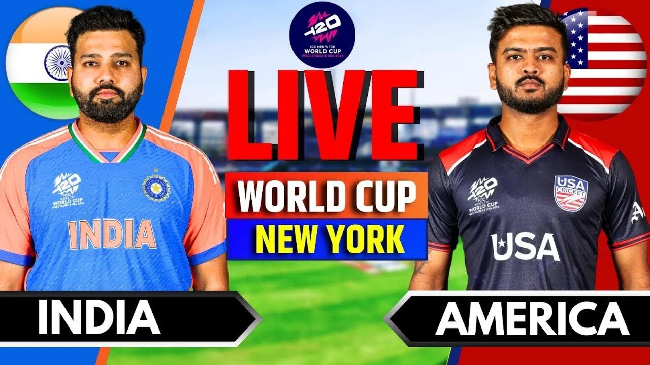 India vs United States T20 World Cup Match | Live Score | IND vs US ...