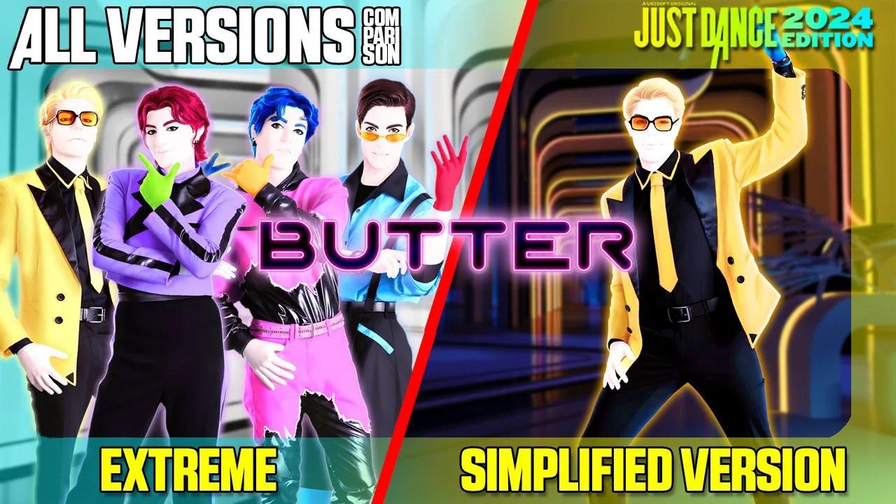 JUST DANCE COMPARISON - BUTTER [ALL VERSIONS]