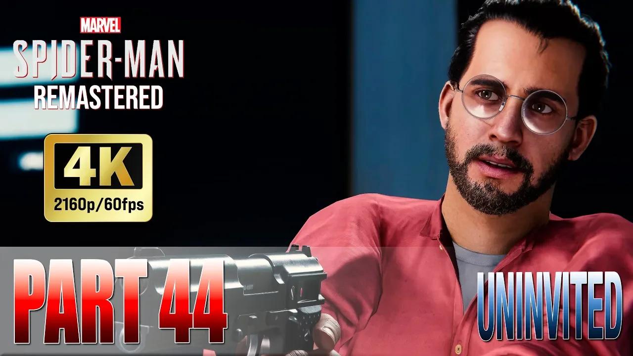 Marvel's SPIDER-MAN REMASTERED PC Walkthrough Gameplay Part 44 (FULL ...