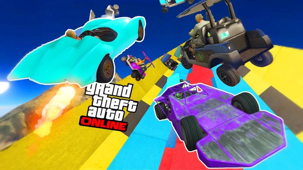 EPIC FACE TO FACE TOBOGGAN ! GTA 5