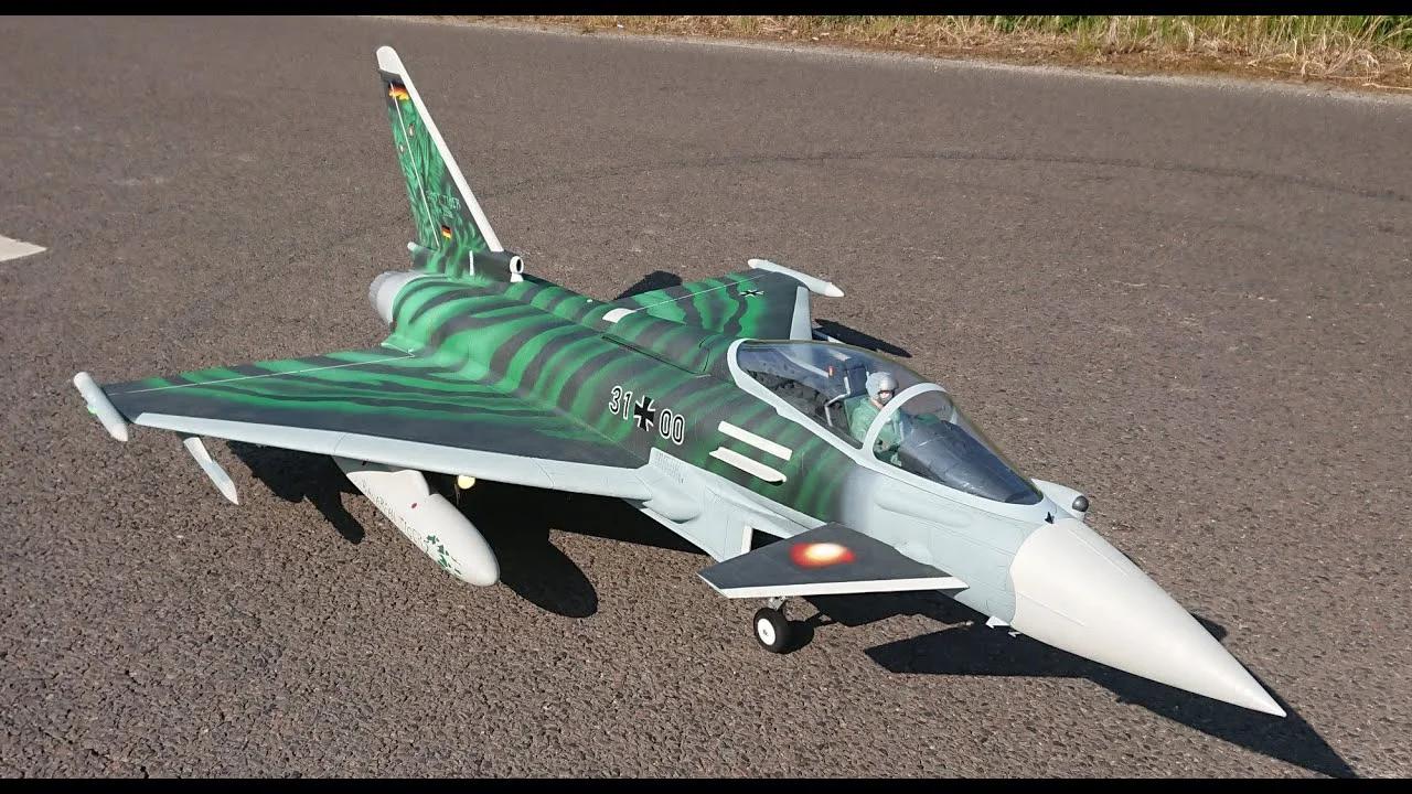 3d printed Eurofighter Typhoon Jet "Ghost Tiger"