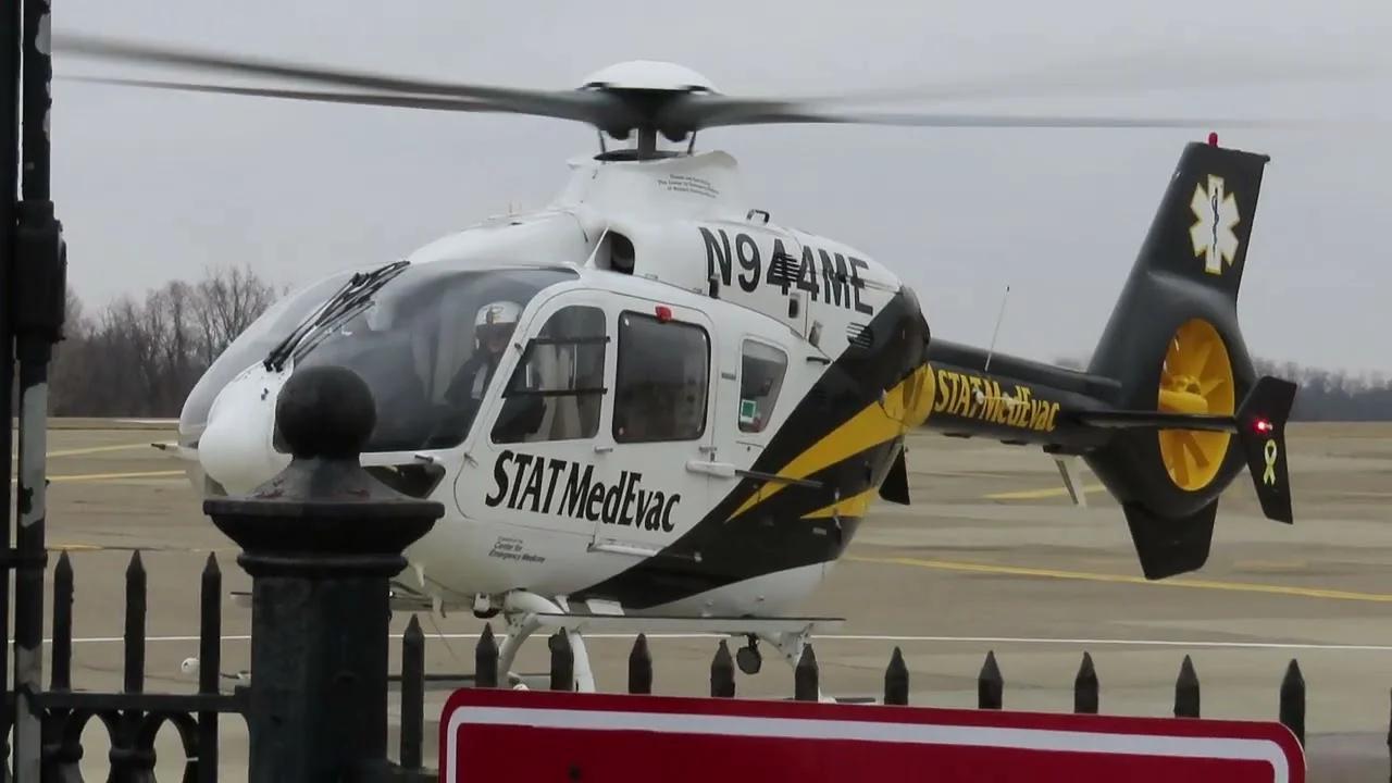 N944ME - STAT MedEvac 1 Landing