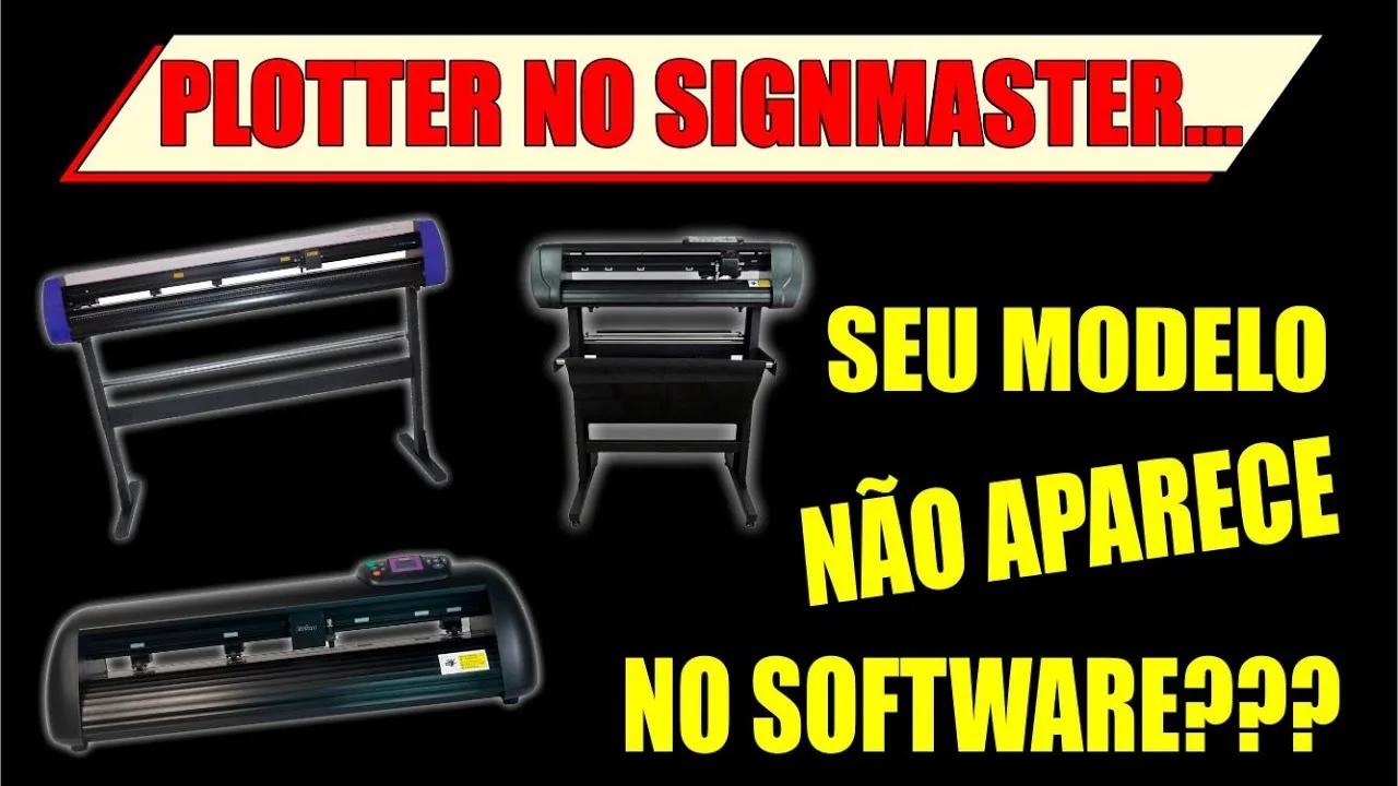 COMO ADICIONAR PLOTTER DE RECORTE NO SOFTWARE SIGNMASTER