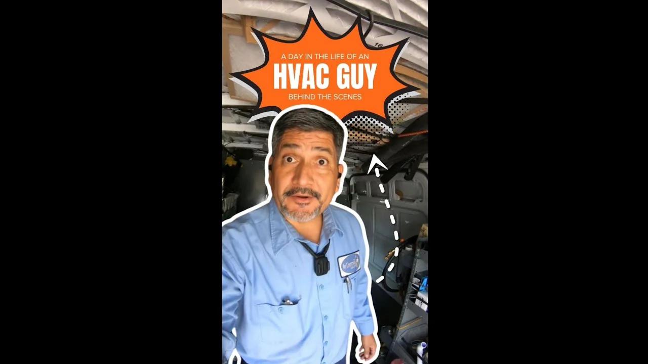 A Day In The Life Of An HVAC Guy #toptes #hvac #codetector