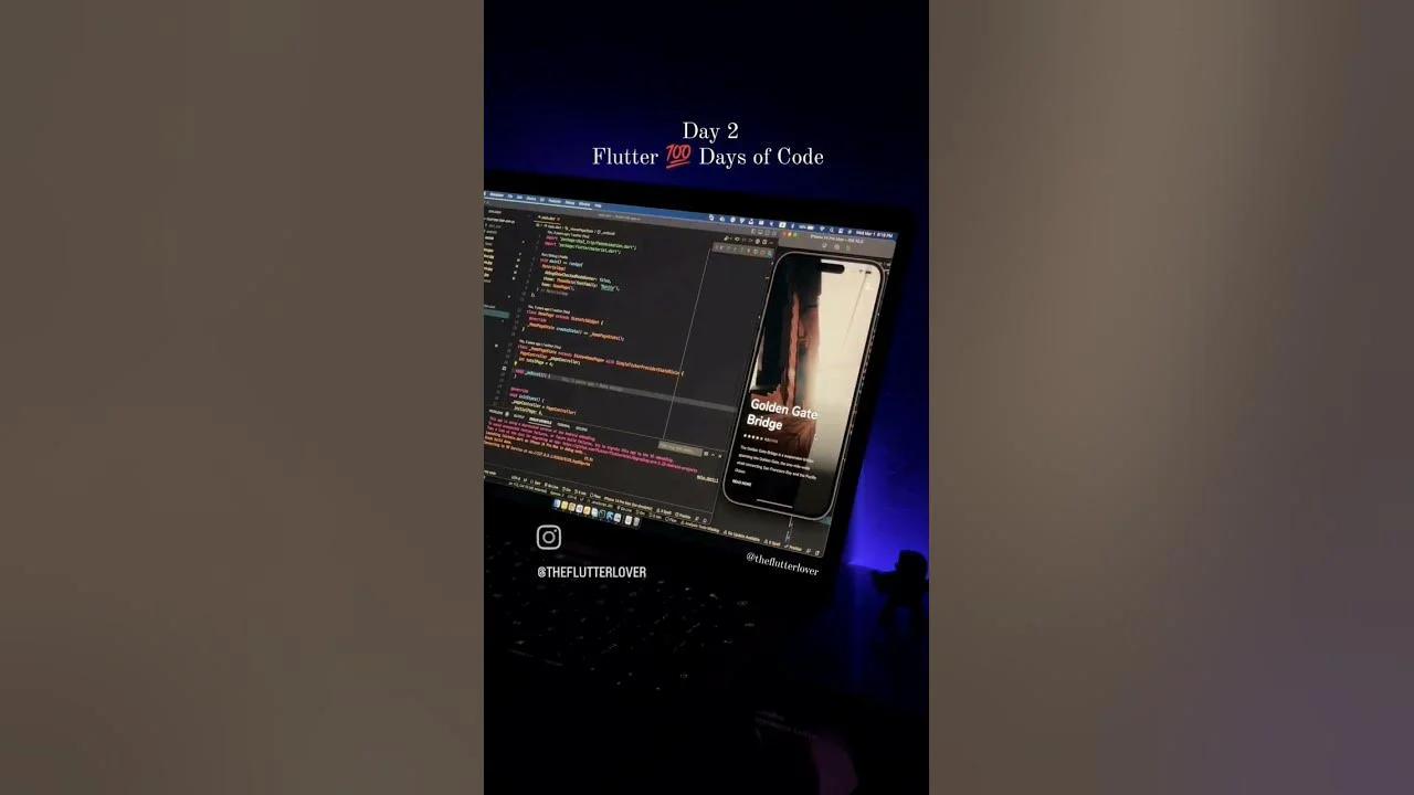 Flutter 100 Days Of Code Day 2 Shorts