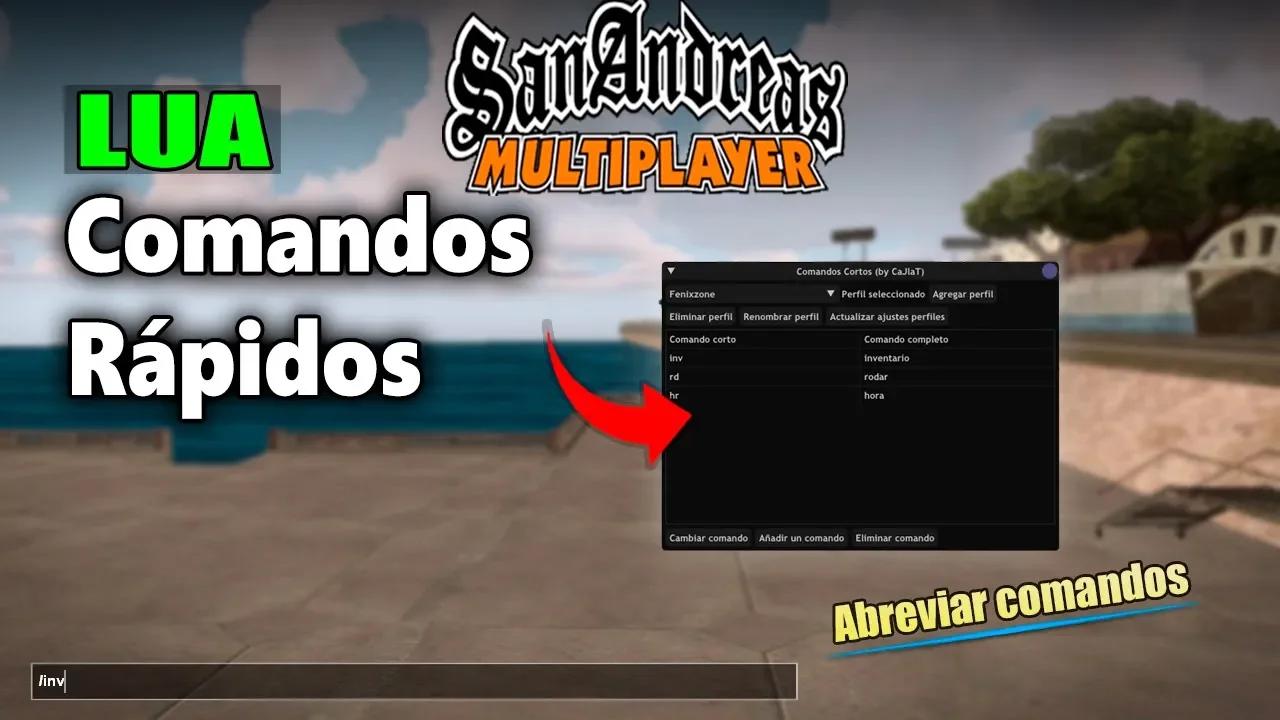 [LUA] Comandos Rápidos - SAMP 0.3.7