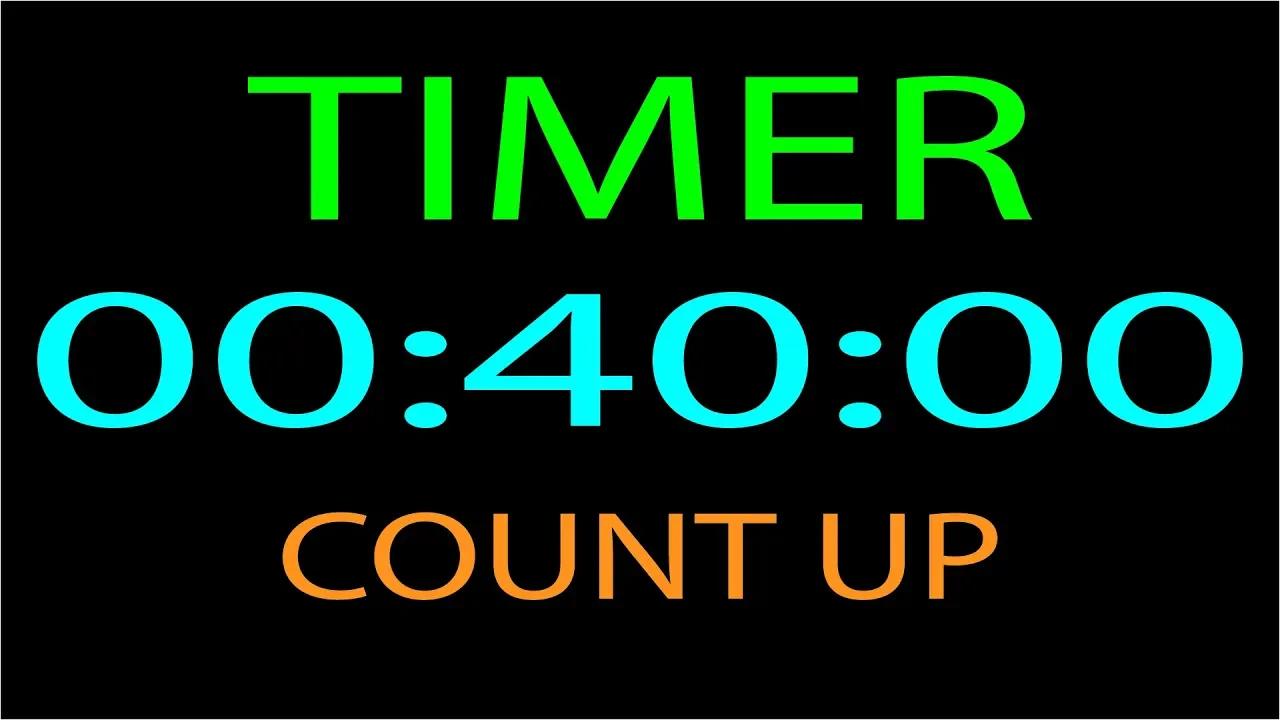40 Minute Timer |4K|