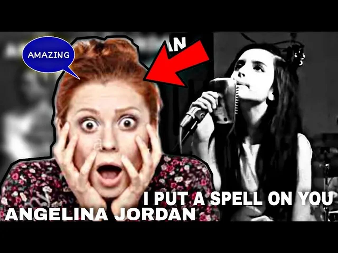 ANGELINA JORDAN - I PUT A SPELL ON YOU REACTION SHE IS THE BEST SINGER ...