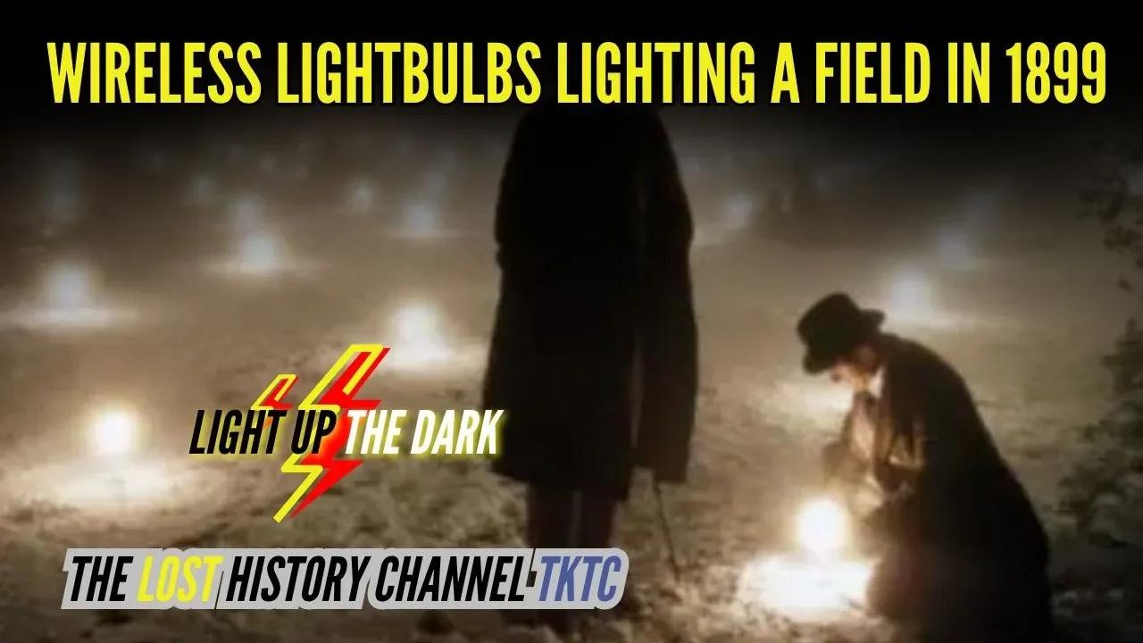 Nikola Tesla Lit Dozens of Light Bulbs in a Field in the 1899 #wireless ...