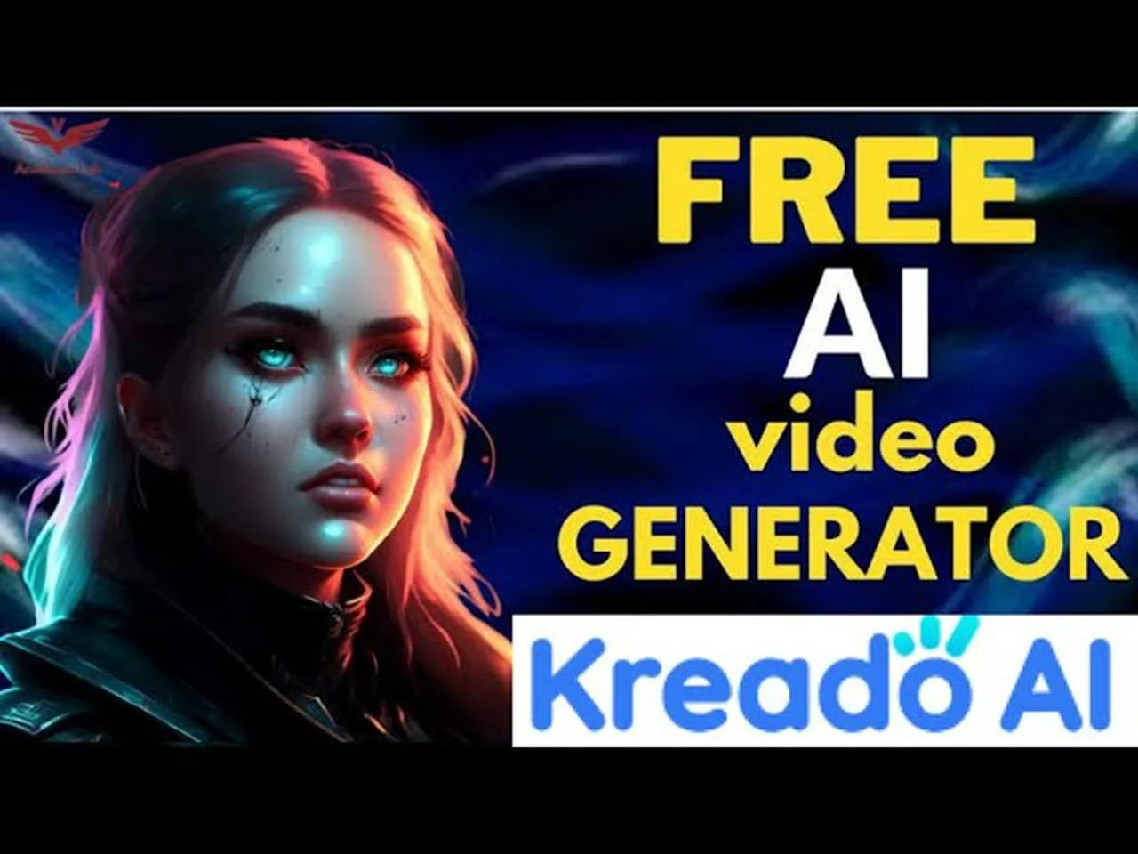 2024 Free Ai Video Generator |Kreado Ai |Free Text to Speech Al 🆓