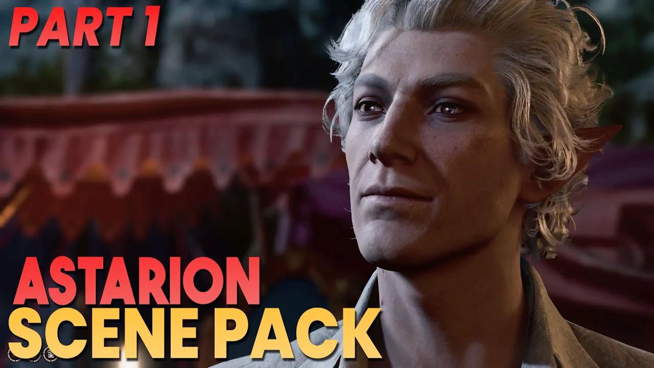 Astarion Scene Pack (PART 1) || Baldur's Gate 3 || 1080p, 60FPS