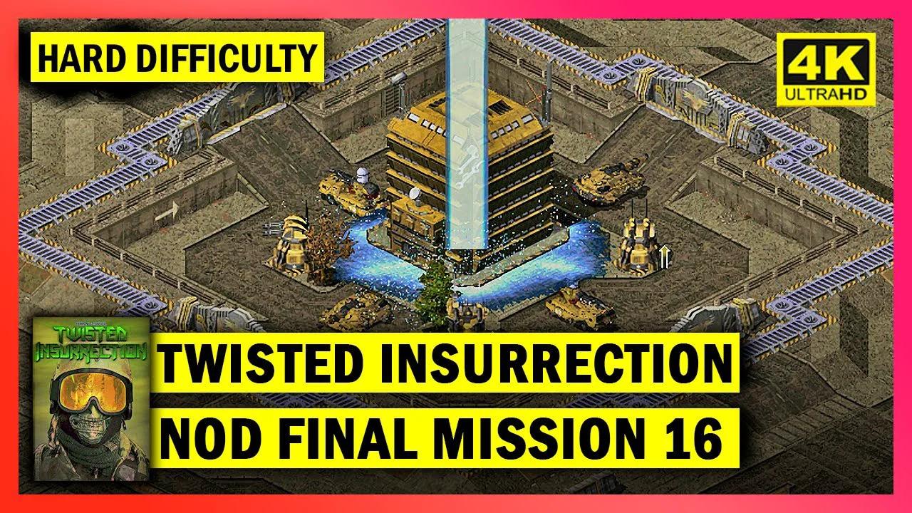 C&C TWISTED INSURRECTION - NOD FINAL MISSION 16 EAGLES FALL - HARD ...