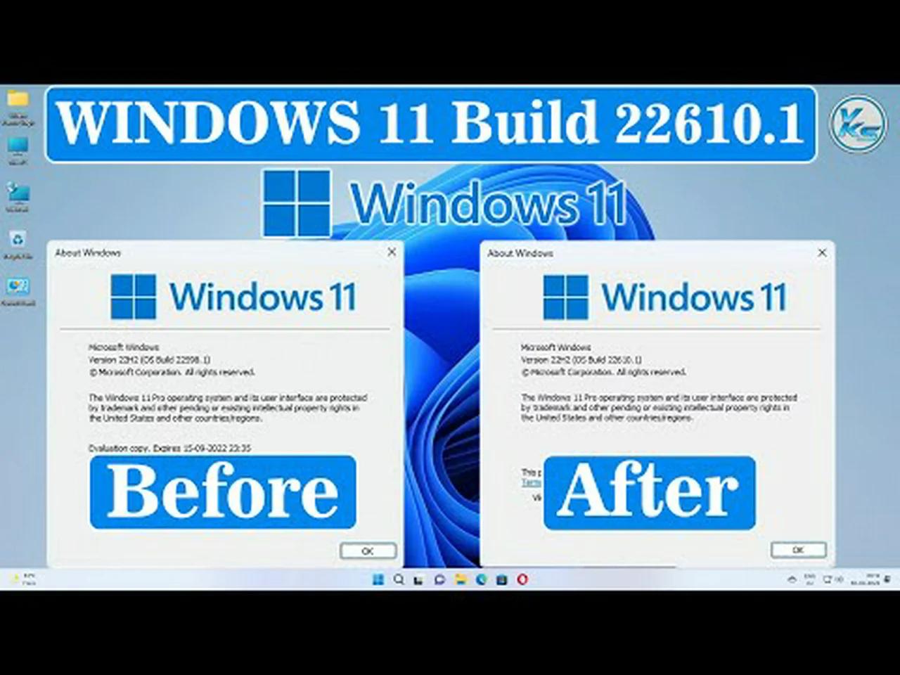 Windows 11 Insider Preview Build 22610 | Windows 11 New Update 29-04-2022