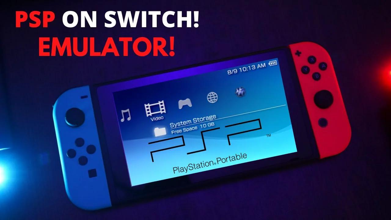 PSP Emulator On NINTENDO SWITCH Tutorial [2021]