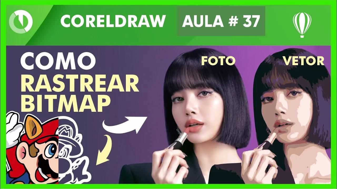 Como usar Rastrear Bitmap no Corel Draw