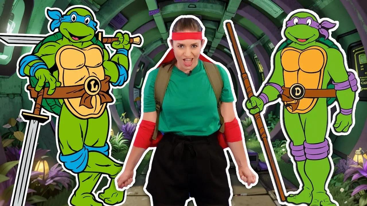 Teenage Mutant Ninja Turtles Exercise for Kids | Ninja Workout for ...
