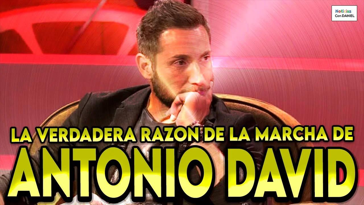 Malas Noticias Para ANTONIO DAVID Que Por Fin Desvelo En Este VIDEO