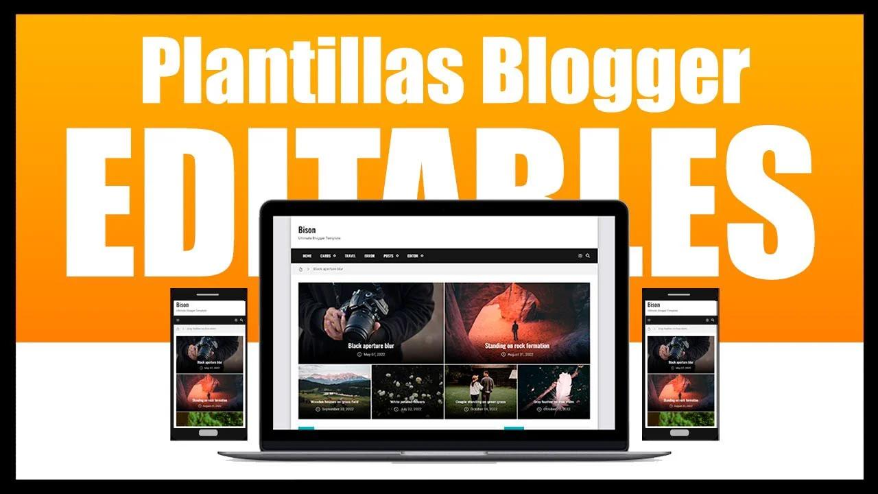 Descargar Y Editar Plantillas Para Blogger Gratis 2023