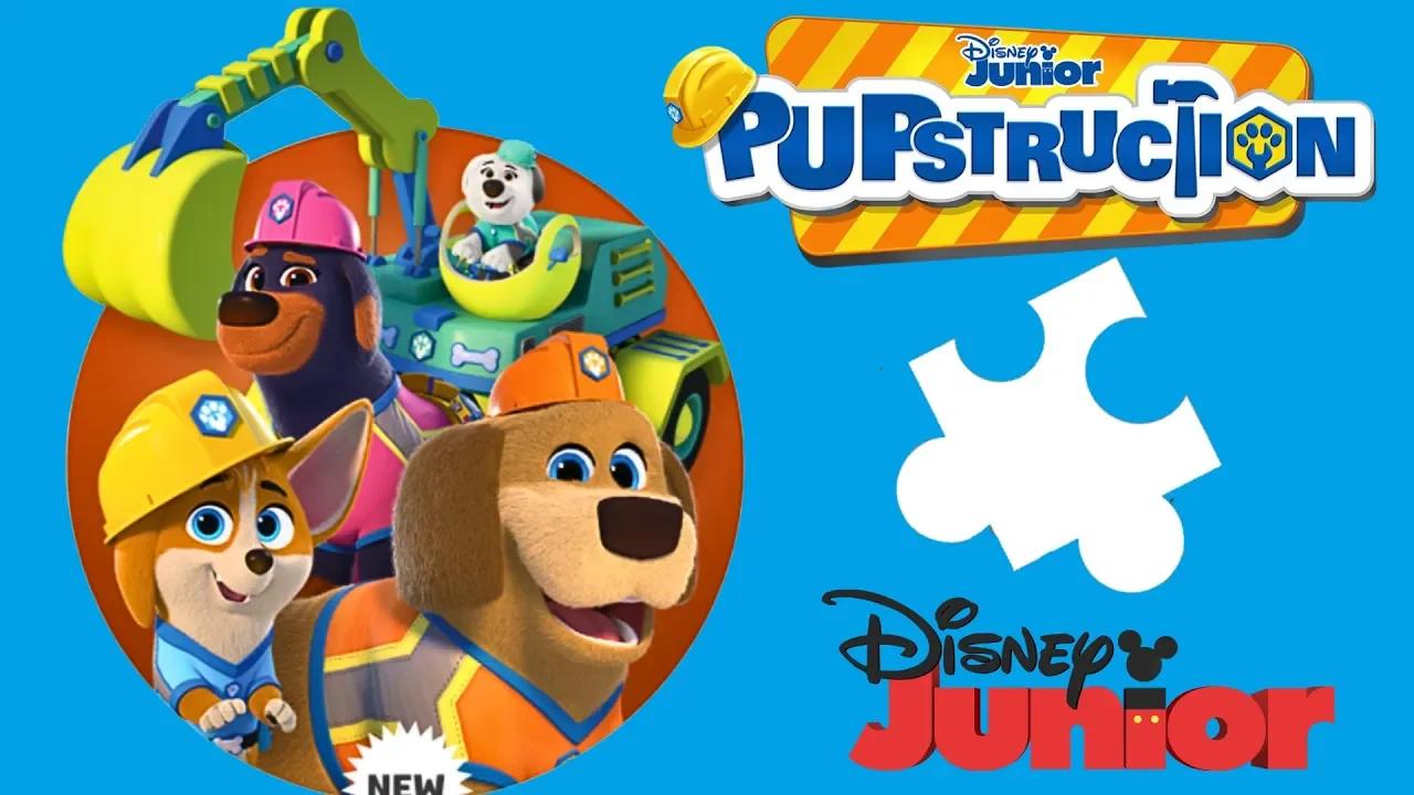Pupstruction Disney Puzzles - Disney Junior Game For Kids
