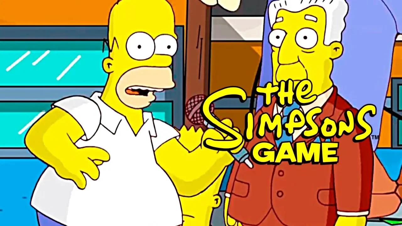 THE SIMPSONS GAME (PS2/PS3/XBOX 360/PSP/Wii) #11 - Gameplay vs. Lard ...