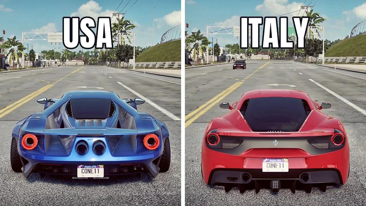NFS Heat: USA VS ITALY (WHICH IS FASTEST?) | DRAG RACE