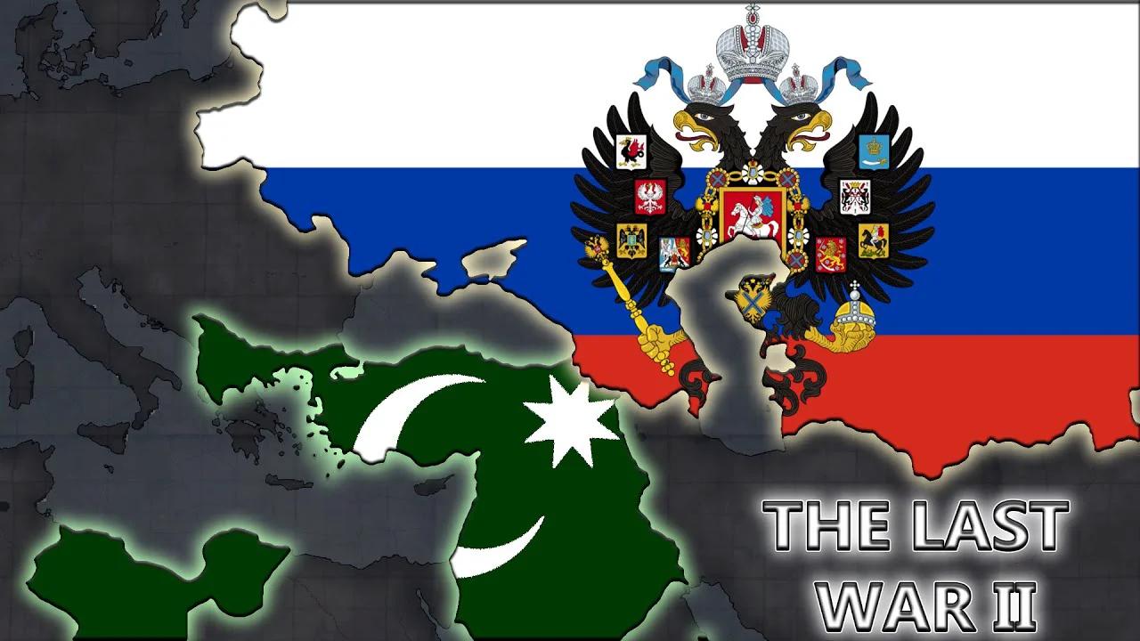 Ottoman Empire Vs Russian Empire / The Last War II - Hoi4 Timelapse