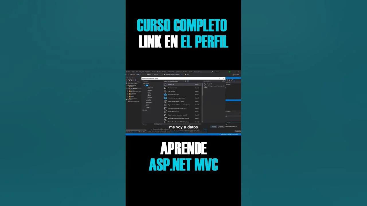 DOMINA La Programacion con ASP.NET Mvc en visual studio 2022