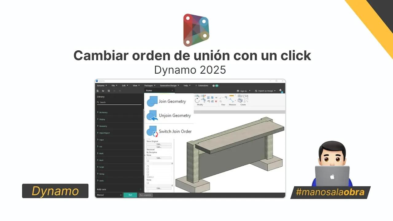 DYNAMO 2025 - SWITCH JOIN ORDER CON UN CLICK 👨‍💻👍