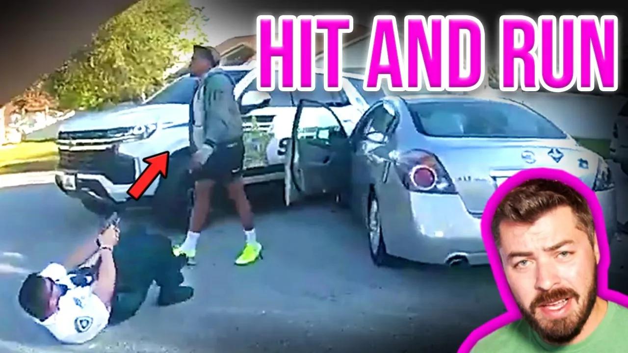 Suspect Tries To Kill Cops With His Car