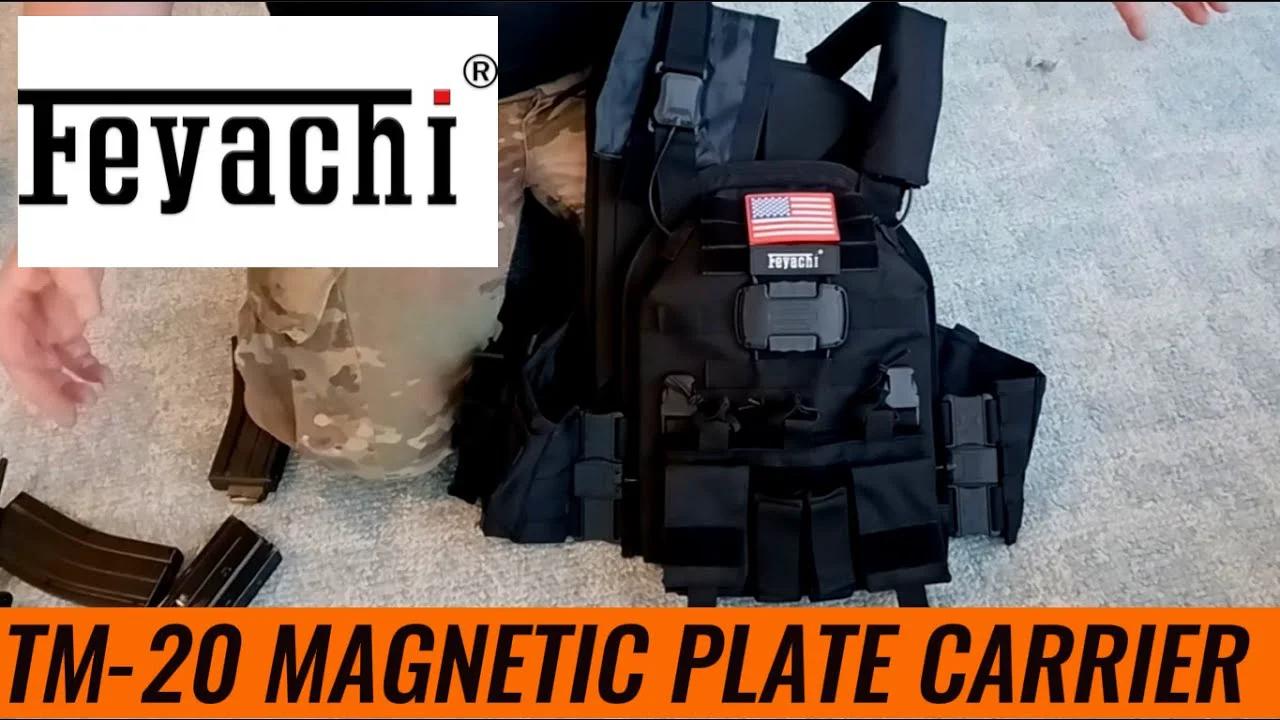 MAGNETIC Armor Plate Carrier?! Feyachi TM-20 full review