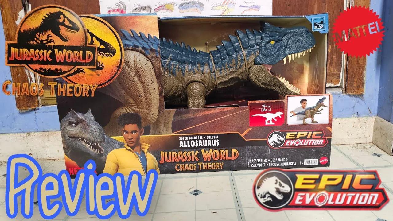 JURASSIC WORLD CHAOS THEORY SUPER COLOSSAL ALLOSAURUS REVIEW