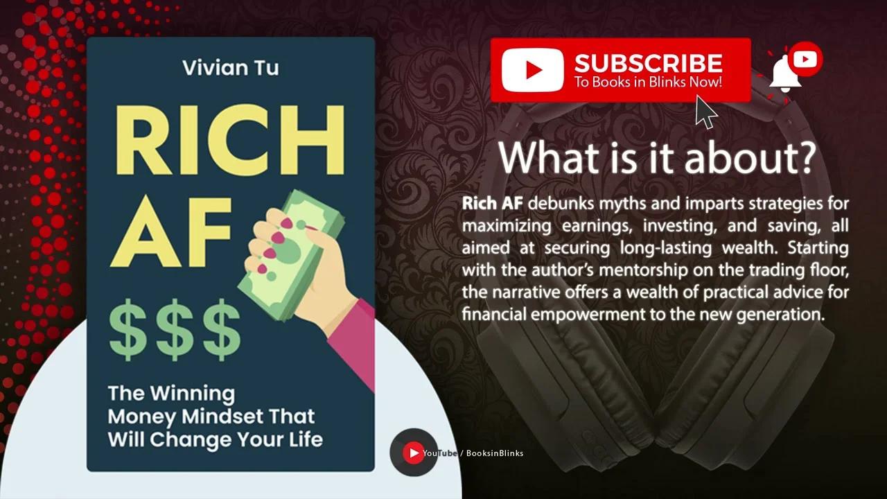 Rich AF by Vivian Tu (Highly Recommended)