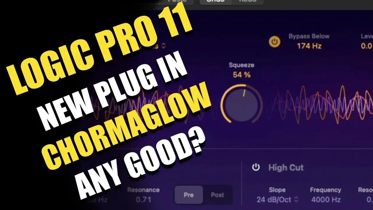 Logic Pro 11 New Features Chroma Glow full Tutorial