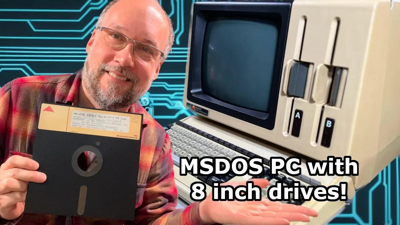 This machine runs MS-DOS from 8" disks (Part 1)