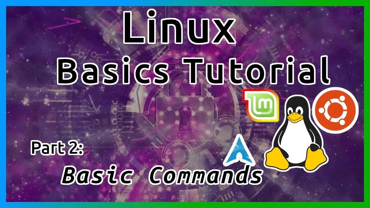 Basic Commands Linux Tutorial Part 2