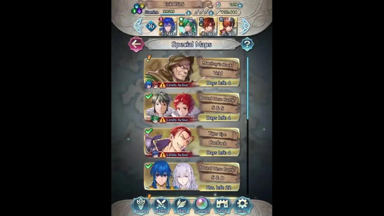 ErikH526 - Fire Emblem Heroes - Limited Hero Battle Veld - 10-13-2021