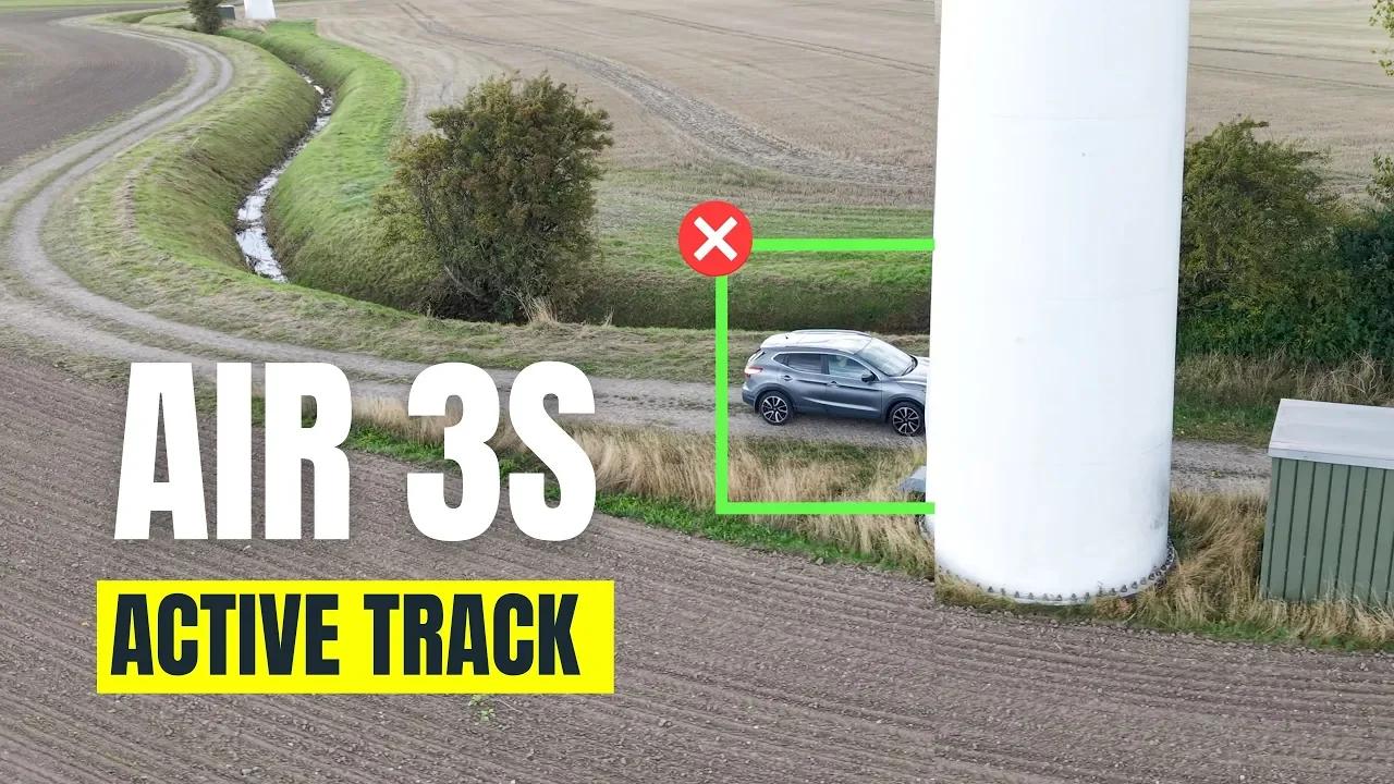 Car Dji Air 3s Activetrack Obstacle Avoidance Test