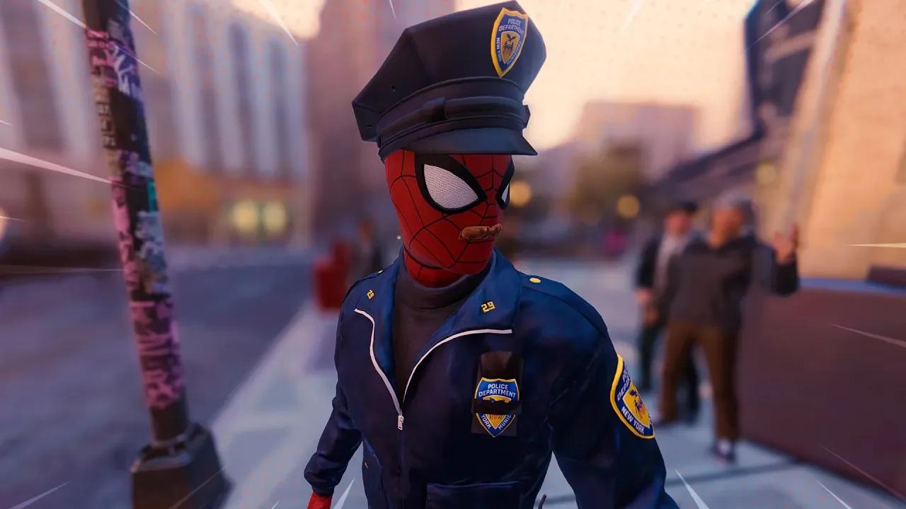 Instalando TRAJE SPIDER-COP No Spider-Man Remastered