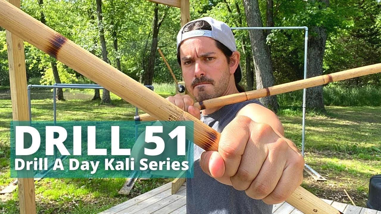DRILL 51 - Kali Center Drill A Day Series | Filipino Martial Arts ARNIS ESCRIMA