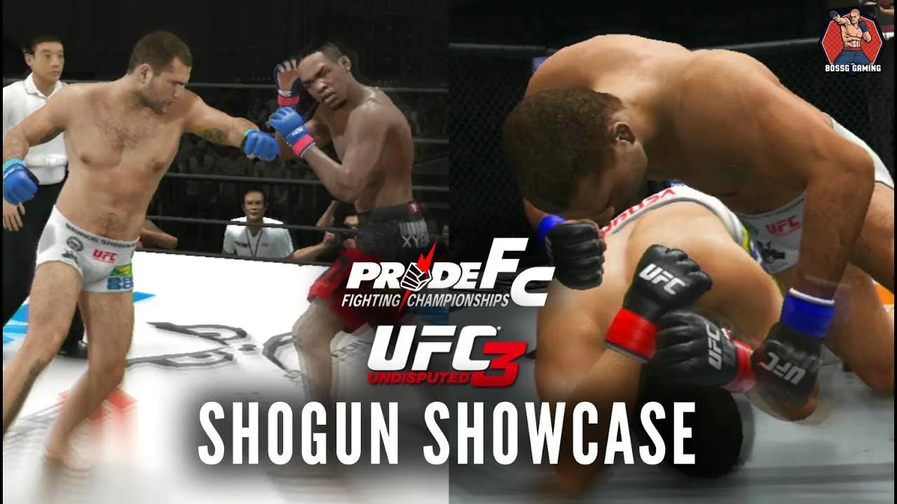 Winning the PRIDE and UFC Gold with Shogun Rua! UFC Undisputed 3 ...