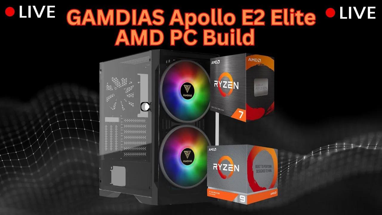 LIVE: AMD PC BUILD - Intel and AMD CPUs are both having serious ...